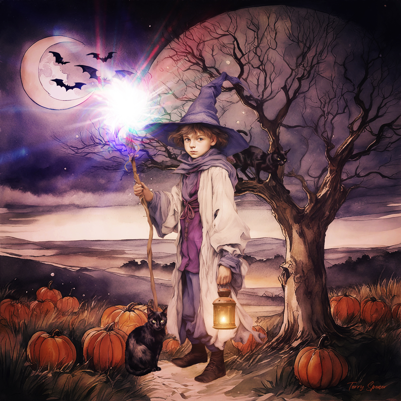 Wizard Boy on a Moonlit Night | Terry Spear's Shifters