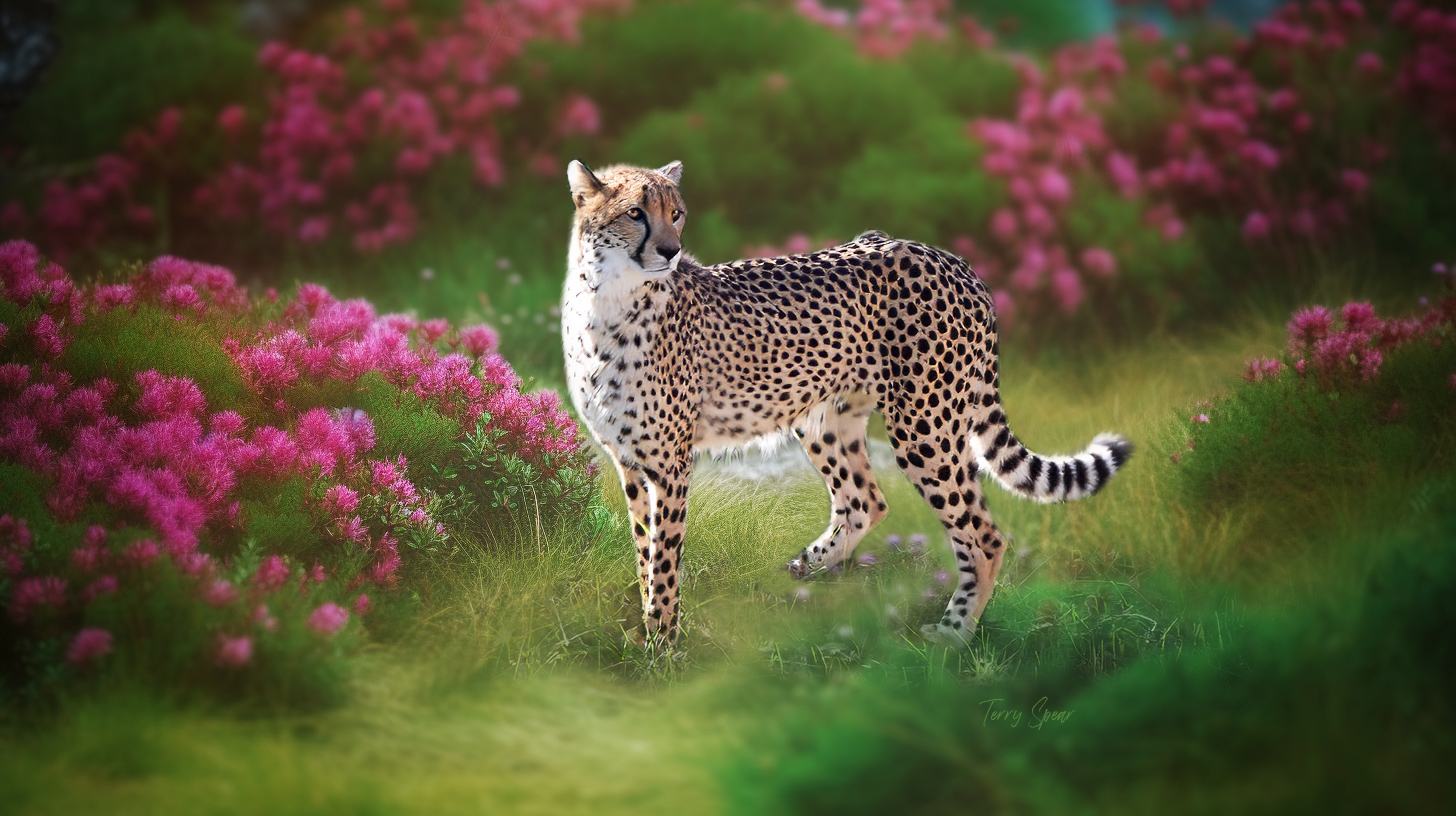 Cheetah in Spring | Terry Spear's Shifters