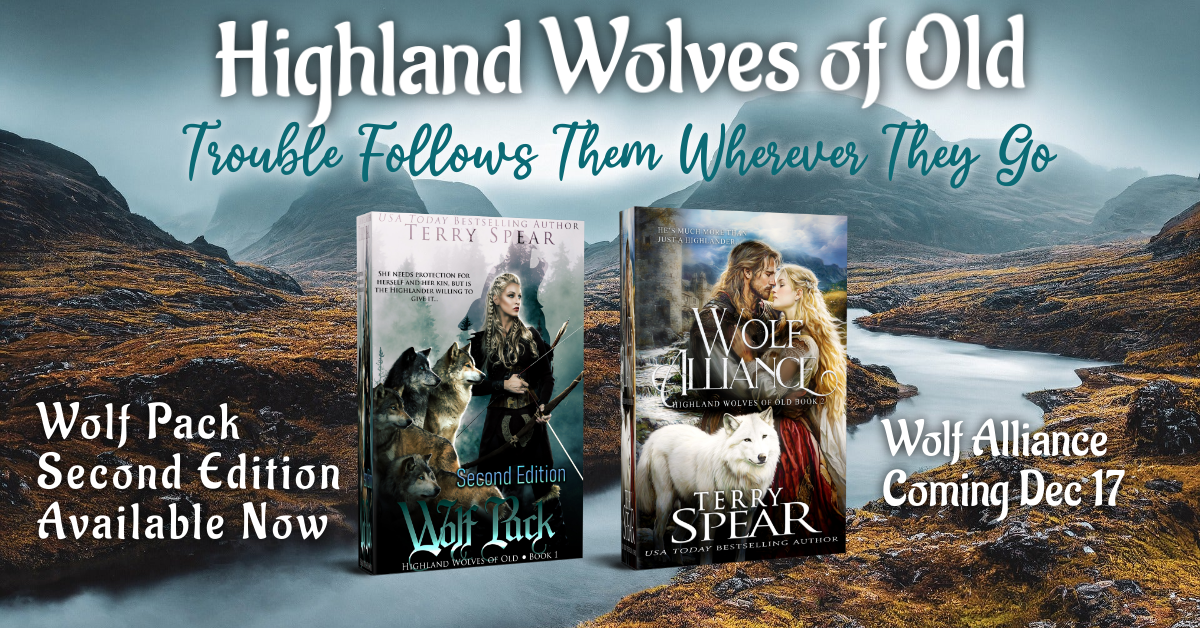 Updated and Upcoming–Highland Wolves of Old! | Terry Spear's Shifters